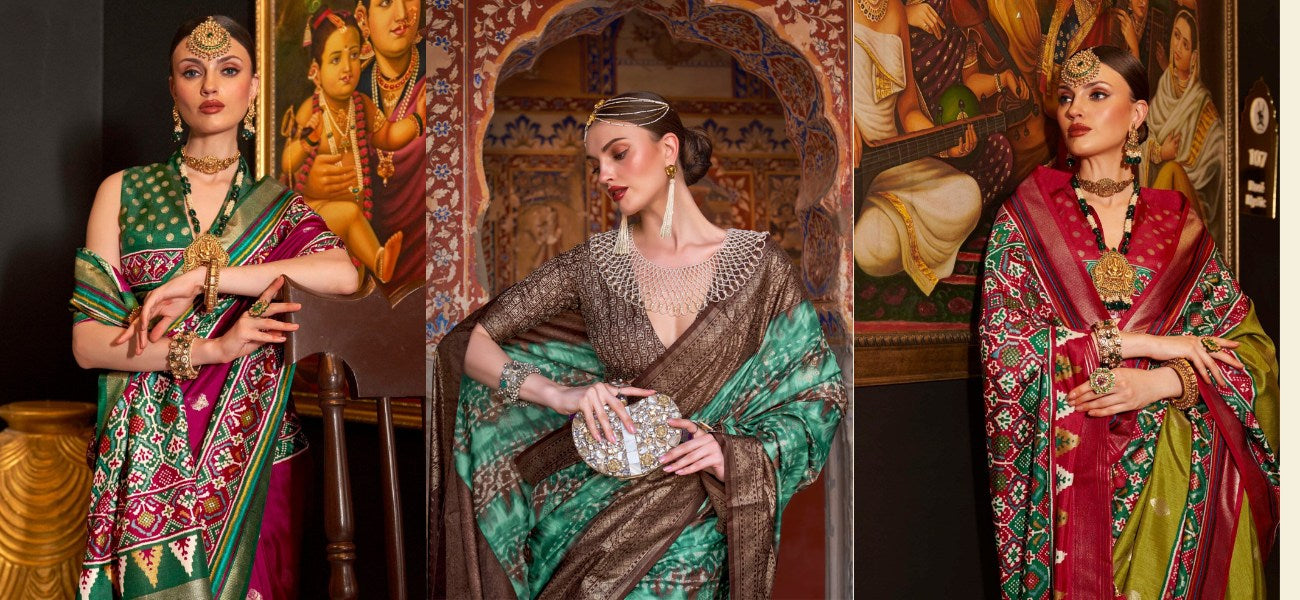 Color Palette for Navratri: Choosing Silk Sarees for Each Day of Navra ...